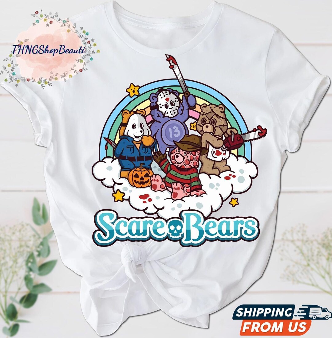 Scare Bears Shirt Scare Bears Halloween Sweatshirt Halloween - Etsy