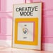 Creative Mode Wall Print Large Digital Download Print Colorful Poster ...