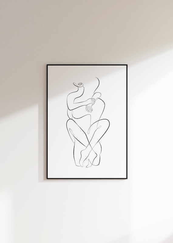 Lovers line art store