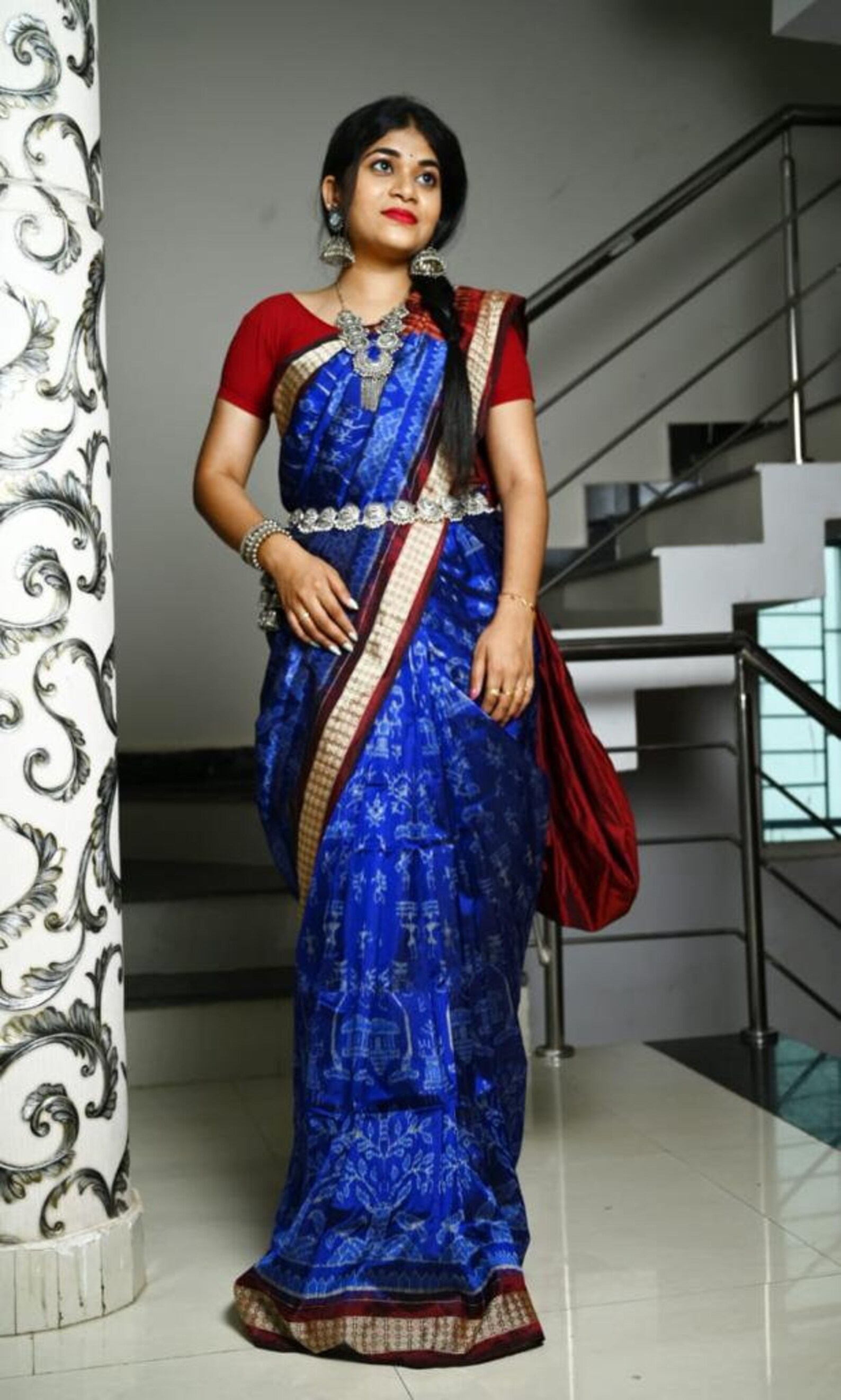 Sambalpuri Odisha Mix Silk Pasapali Silk Saree Baliworad Saree ...