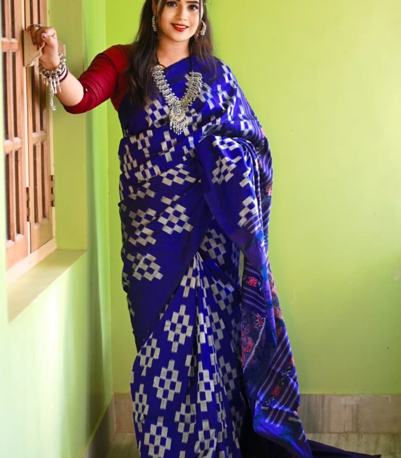 Sambalpuri Odisha Mix Silk Pasapali Silk Saree Baliworad Saree ...