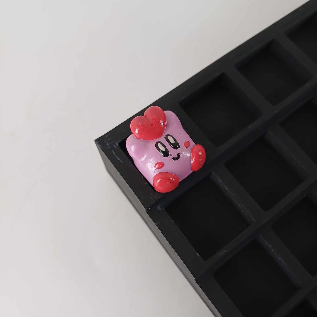 Kirby 3D Printed Resin Keyboard Caps keycaps - Etsy