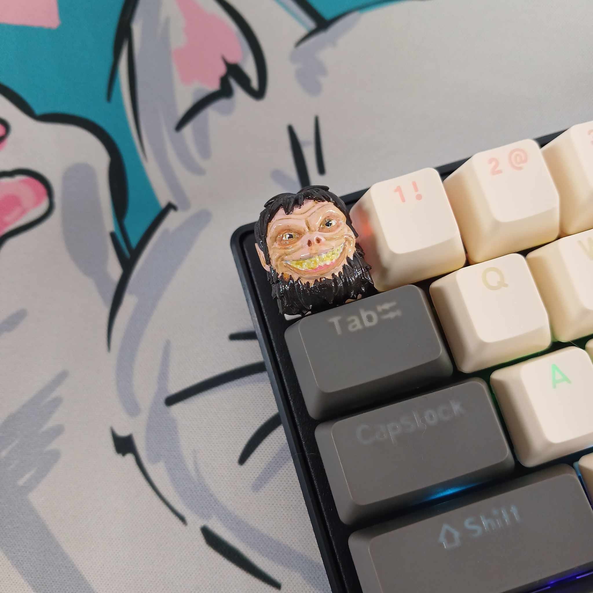 Attack on Titan 3D Printed Key Caps - Etsy