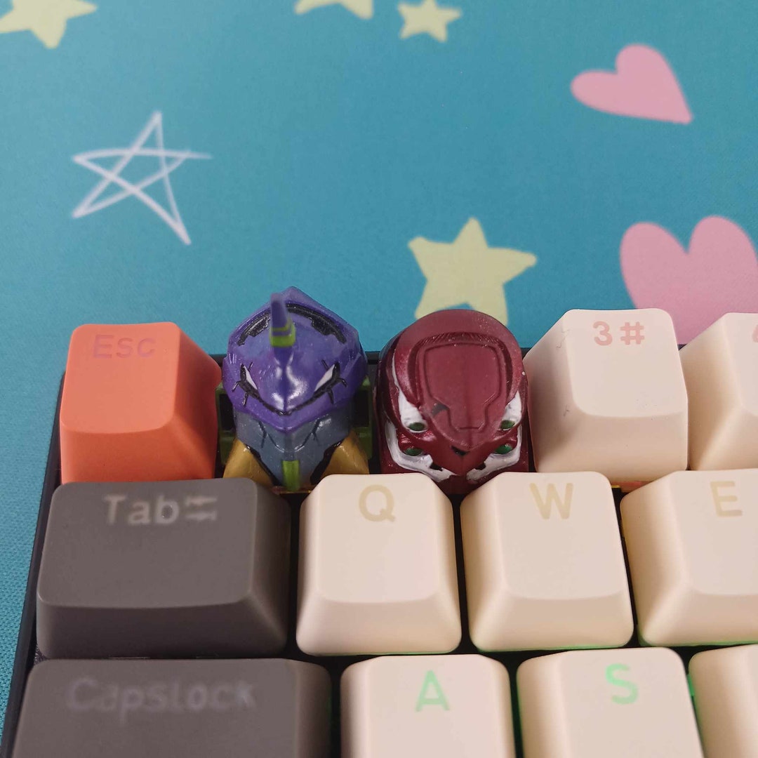 EVA 3D Printed Resin Keyboard Caps (keycaps) - Etsy