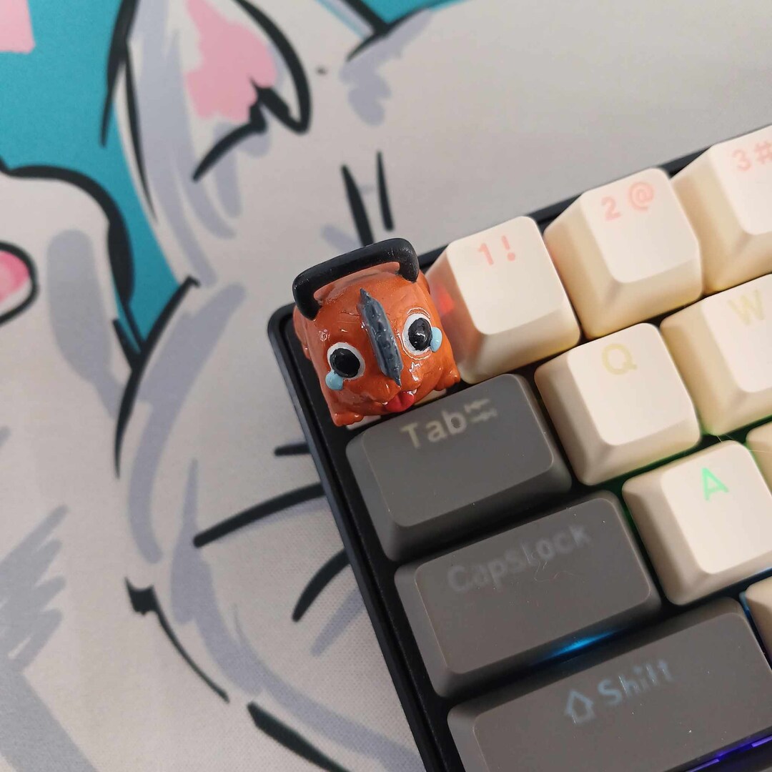 Chainsaw Man 3D Printed Resin Keyboard Caps keycaps - Etsy Australia