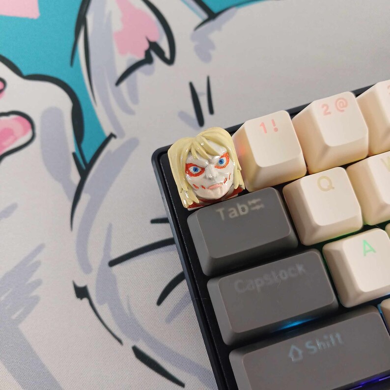 Attack on Titan 3D Printed Key Caps - Etsy