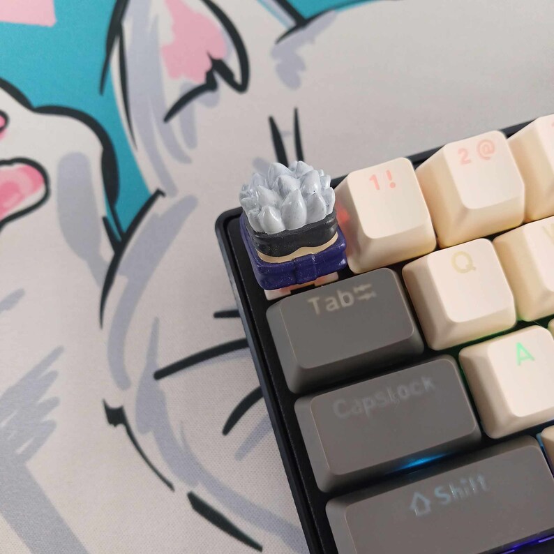 Jujutsu Kaisen 3D Printed Resin Keyboard Caps (keycaps) - Etsy