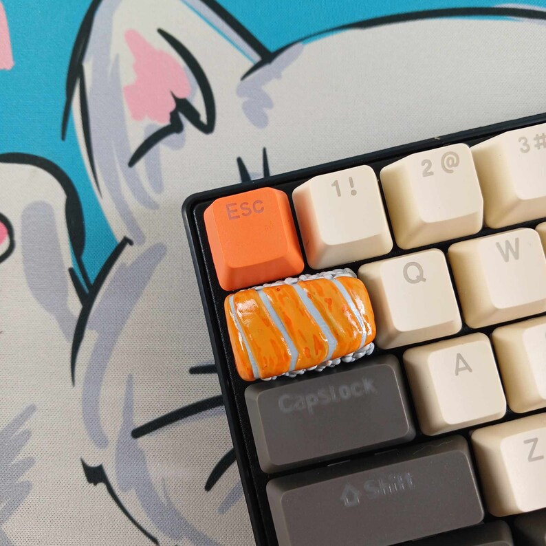 Sushi 3D Printed Resin Keyboard Caps (keycaps) - Etsy