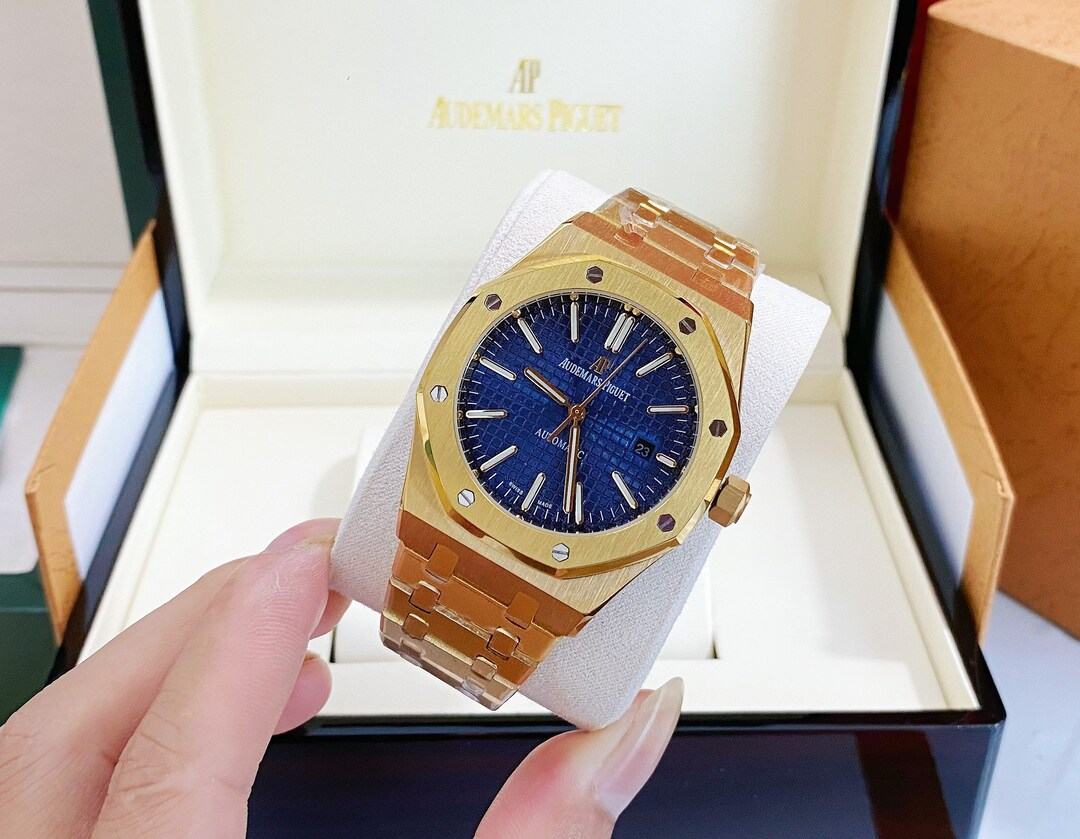 Audemars Piguet Royal Oak Yellow Gold 41mm Dial Luxury - Etsy