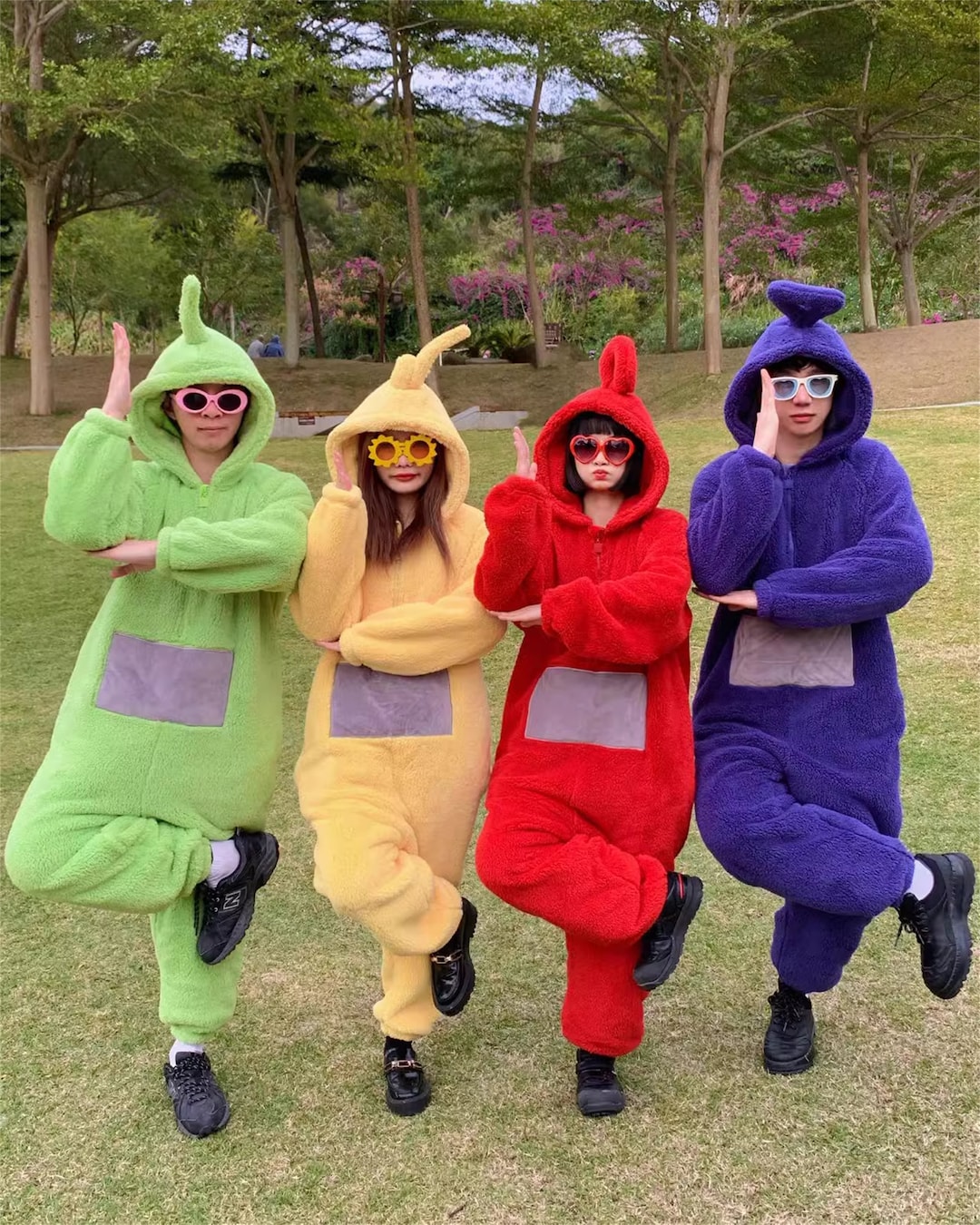 Teletubbies Costume Teletubby Onesie Couple Costume Animal - Etsy