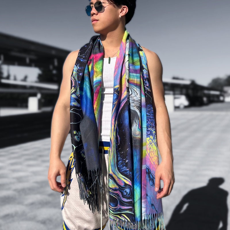 Rave Pashmina - Etsy