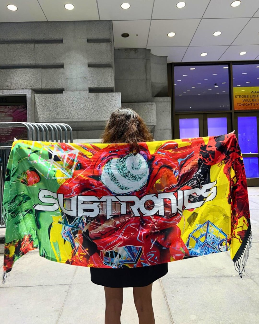 Custom Subtronics Pashmina Shawls for Raves and Festivals by PASHMANIAC ...