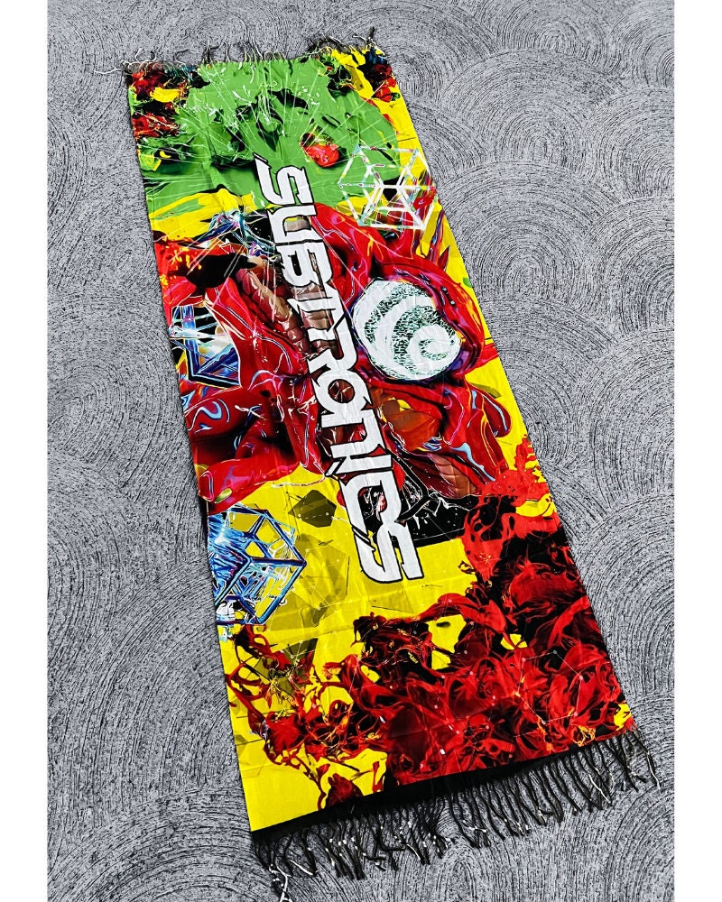 Custom Subtronics Pashmina Shawls for Raves and Festivals by PASHMANIAC ...
