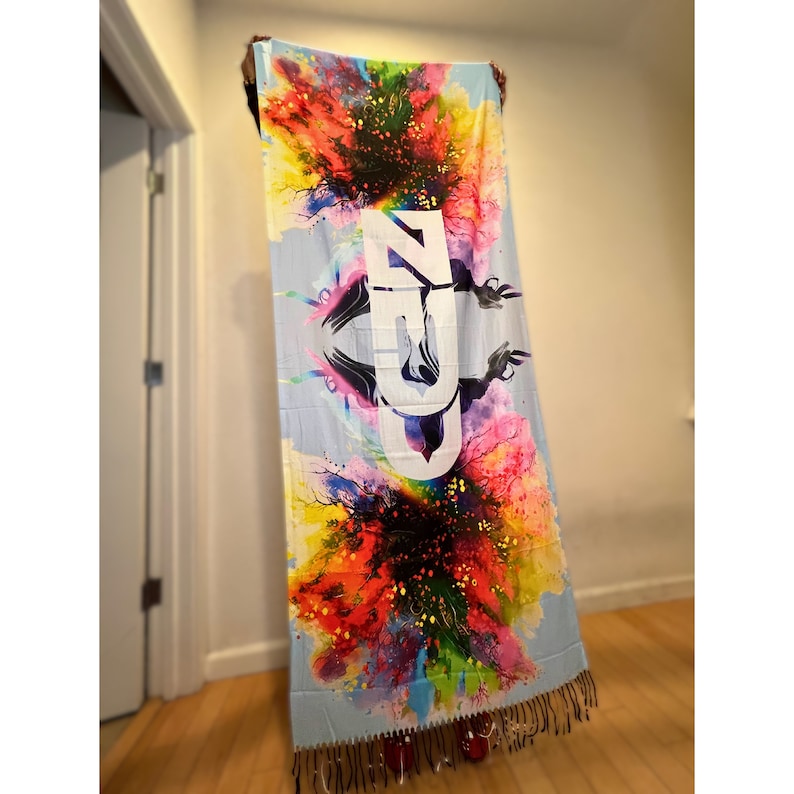Spectrum ZEDD Pashmina Custom Merch for Raves and Festivals by ...