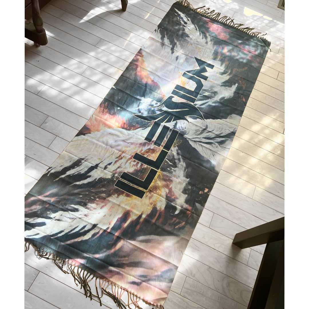 Embers ILLENIUM Pashmina Custom Merch for Raves and Festivals by PASHMANIAC™ - Etsy