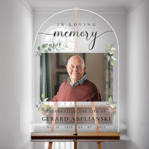 In Loving Memory Sign - Etsy