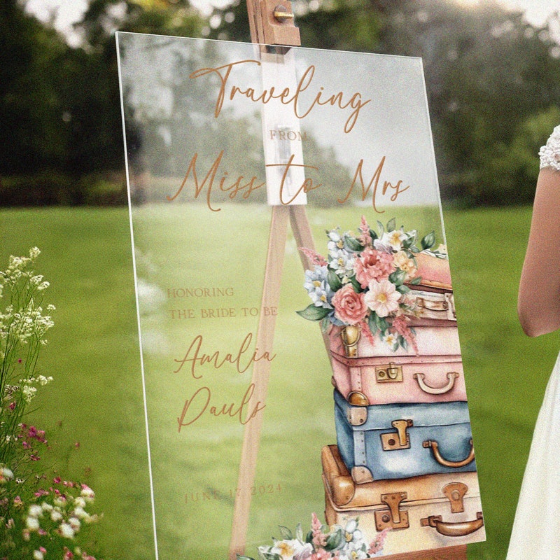 Travel Theme Bridal - Etsy