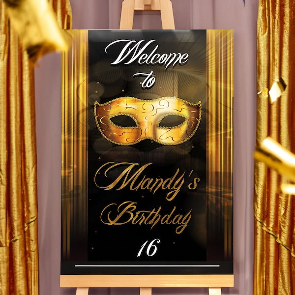 Masquerade Party Decorations - Etsy