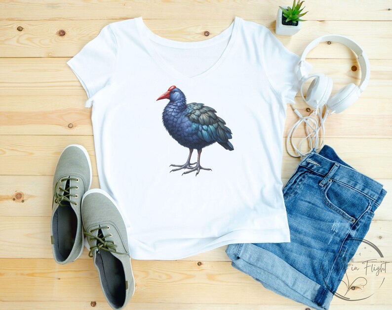 New Zealand Native Bird, Pukeko, PNG Transparent Clip Art Instant ...