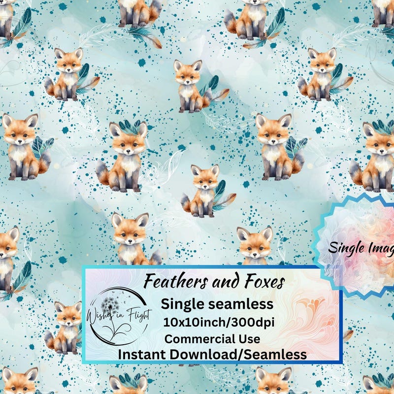 Fox Wallpaper - Etsy