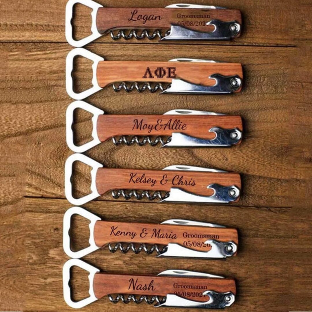 40 Wedding Custom Dark Beer Openers,wine Custom Openers,wedding Custom ...