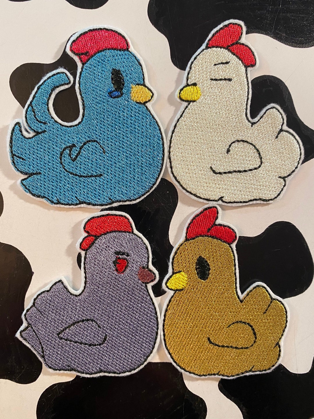 Patches chickens, From Stardew Valley. - Etsy