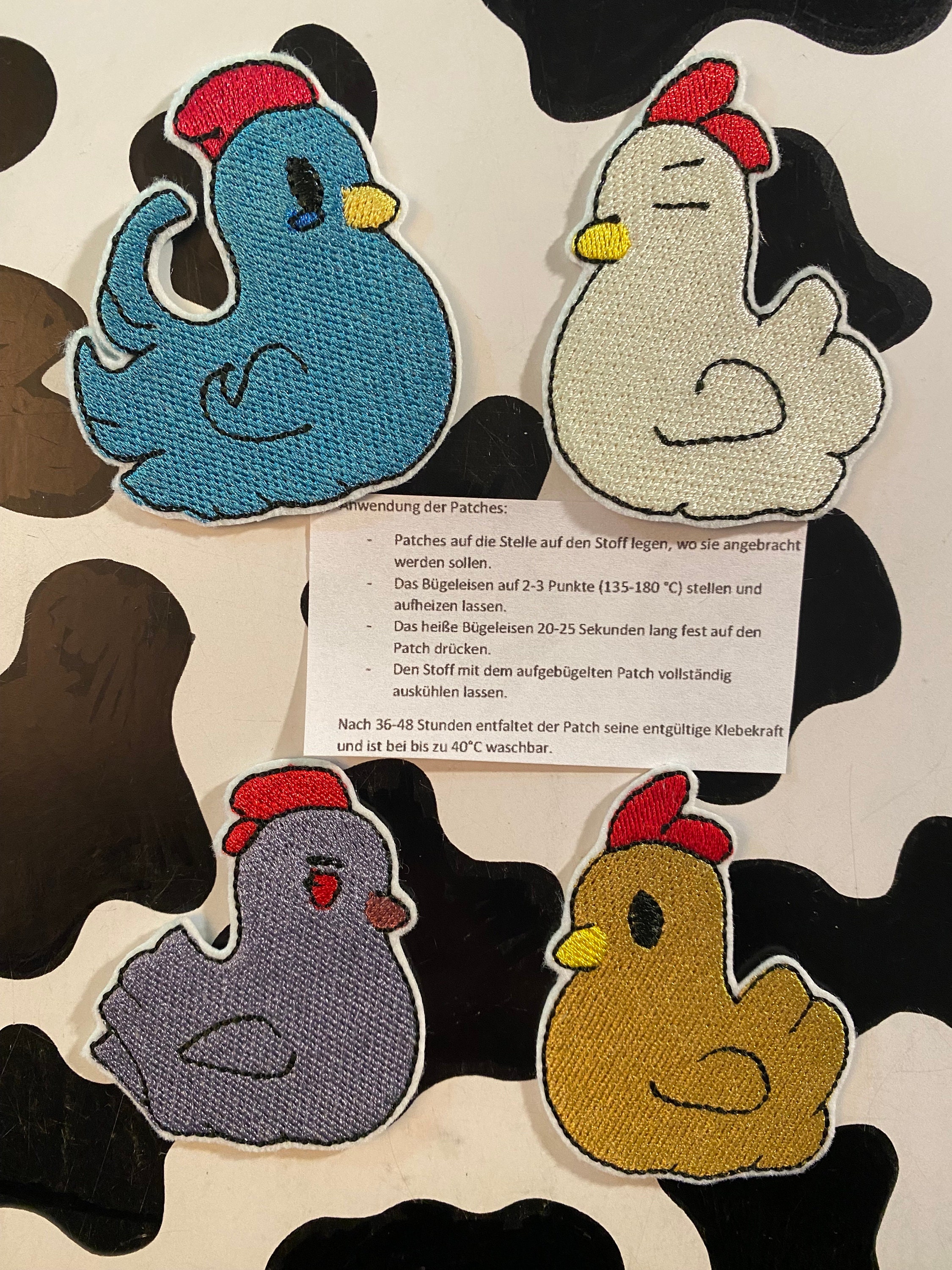 Patches chickens, From Stardew Valley. - Etsy