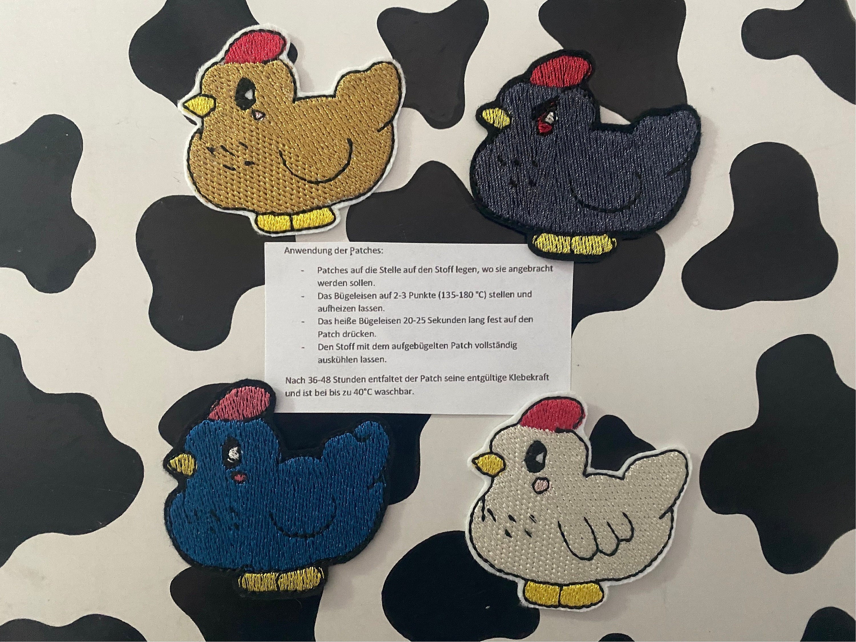 Patches chickens, From Stardew Valley. - Etsy