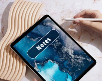 Aesthetic Notes Template - Etsy
