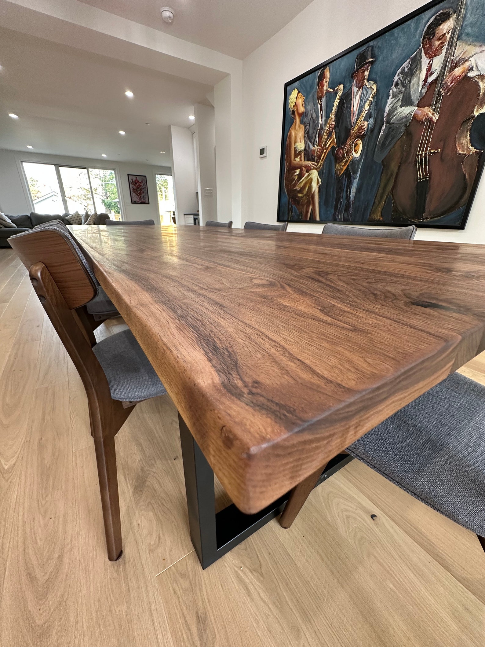Walnut Dining Table - Etsy
