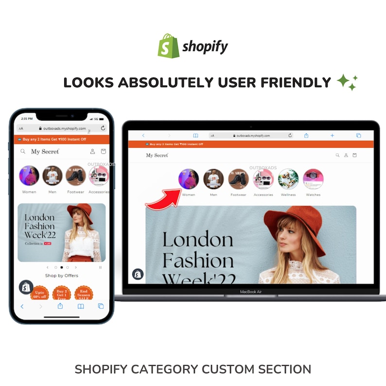 Shopify Category and Sub-category Custom Section Source Code (in G-drive Doc) for All Shopify ...