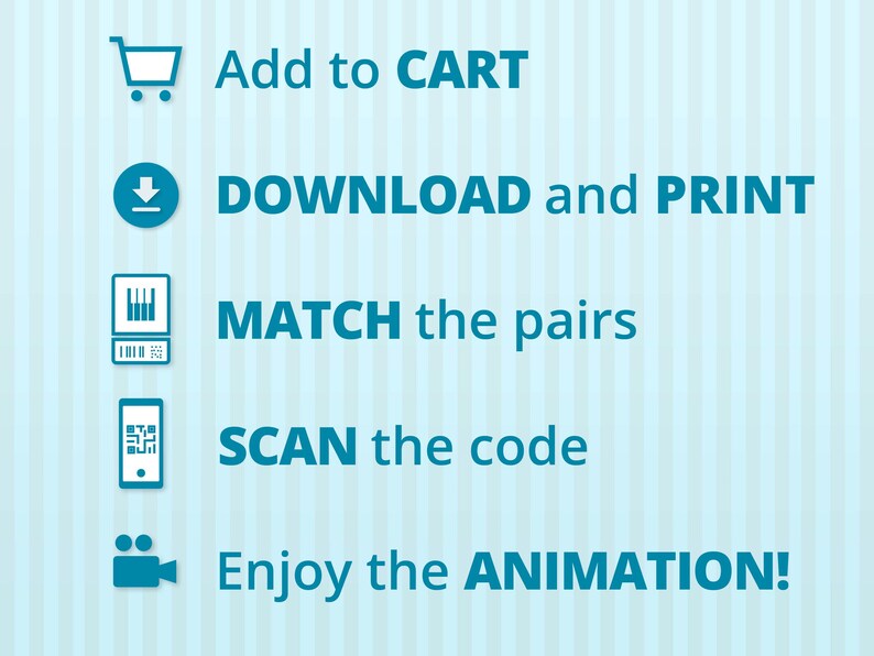 Memory Game Printable Digital File With Animation, Graduation Music ...