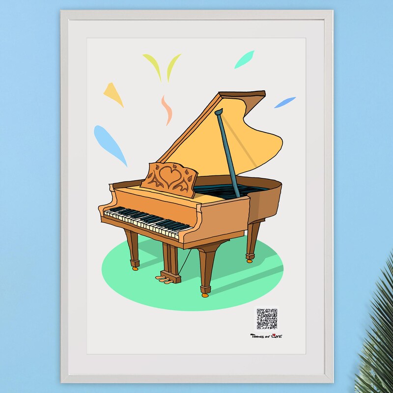 Piano Posters - Etsy