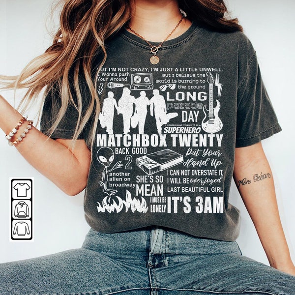 Matchbox Twenty Tour Shirt - Etsy