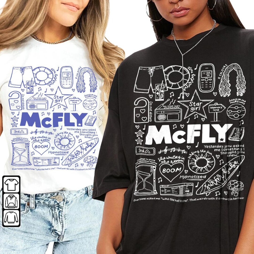 Mcfly Shirt Mcfly Album Mcfly Band Shirt Mcfly Vintage Feb - Etsy