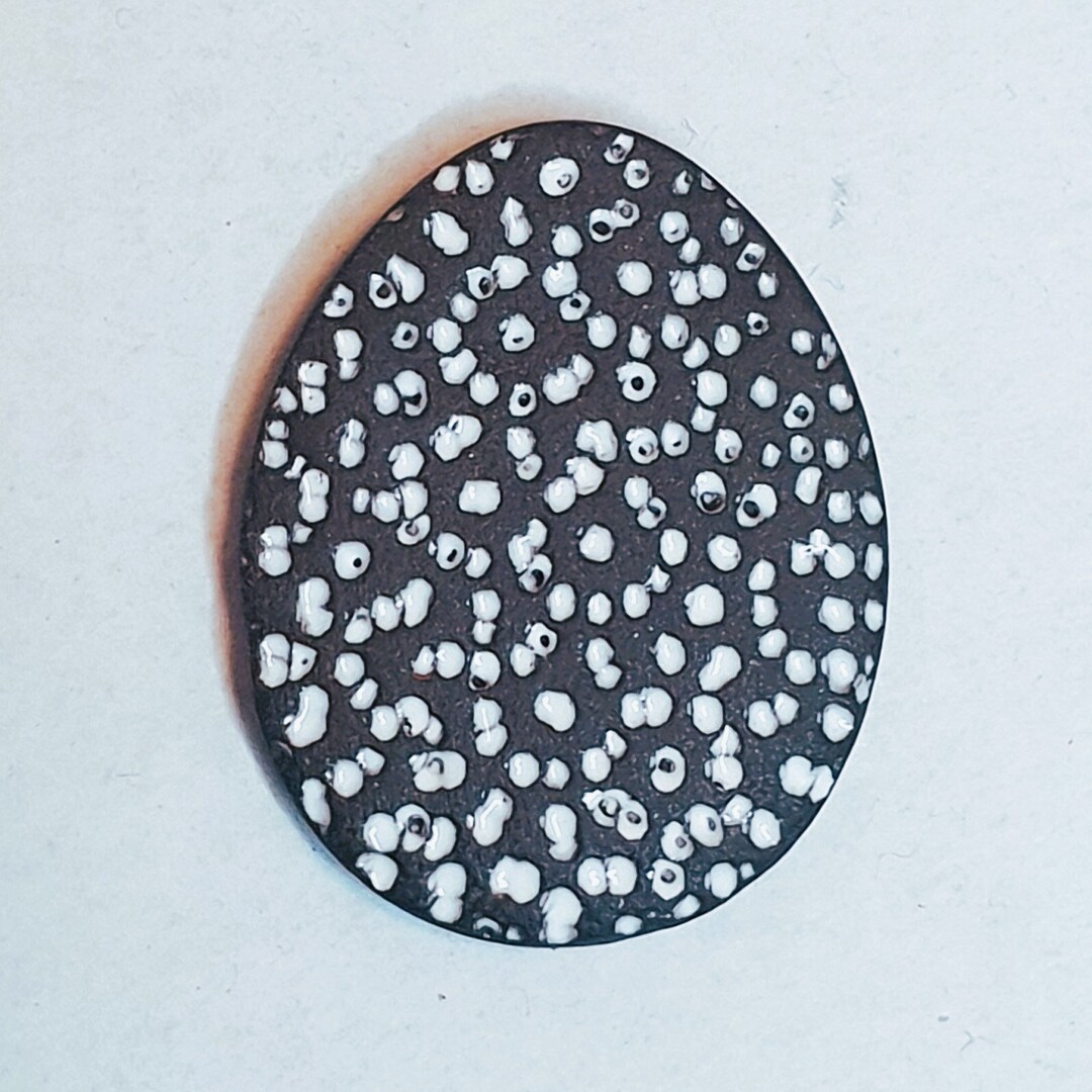 Ceramic Dotted Easter Egg - Easter Decoration - Etsy