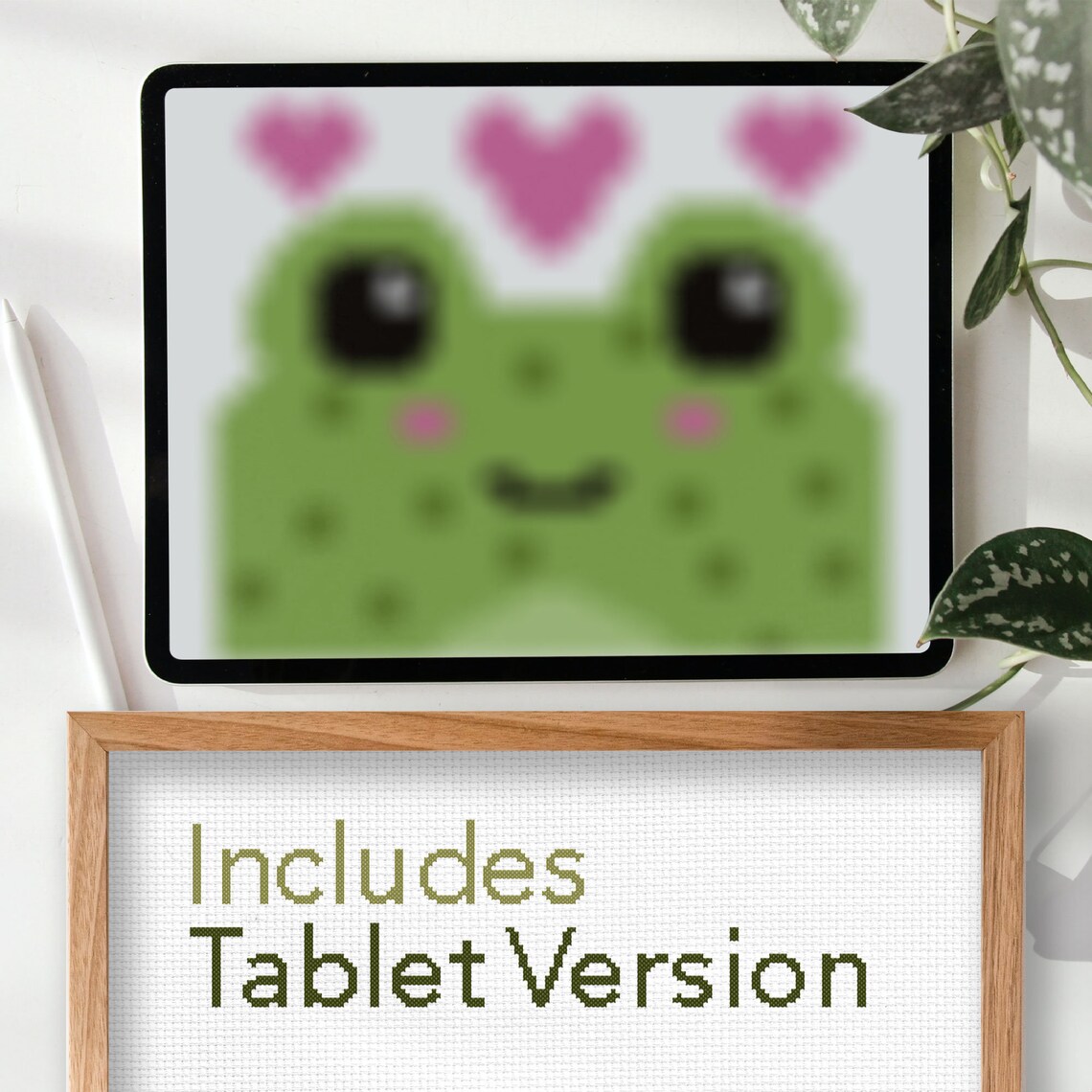 Love Frog Ribbit Easy Crochet Pattern Wall Hanging, Instant PDF Digital ...