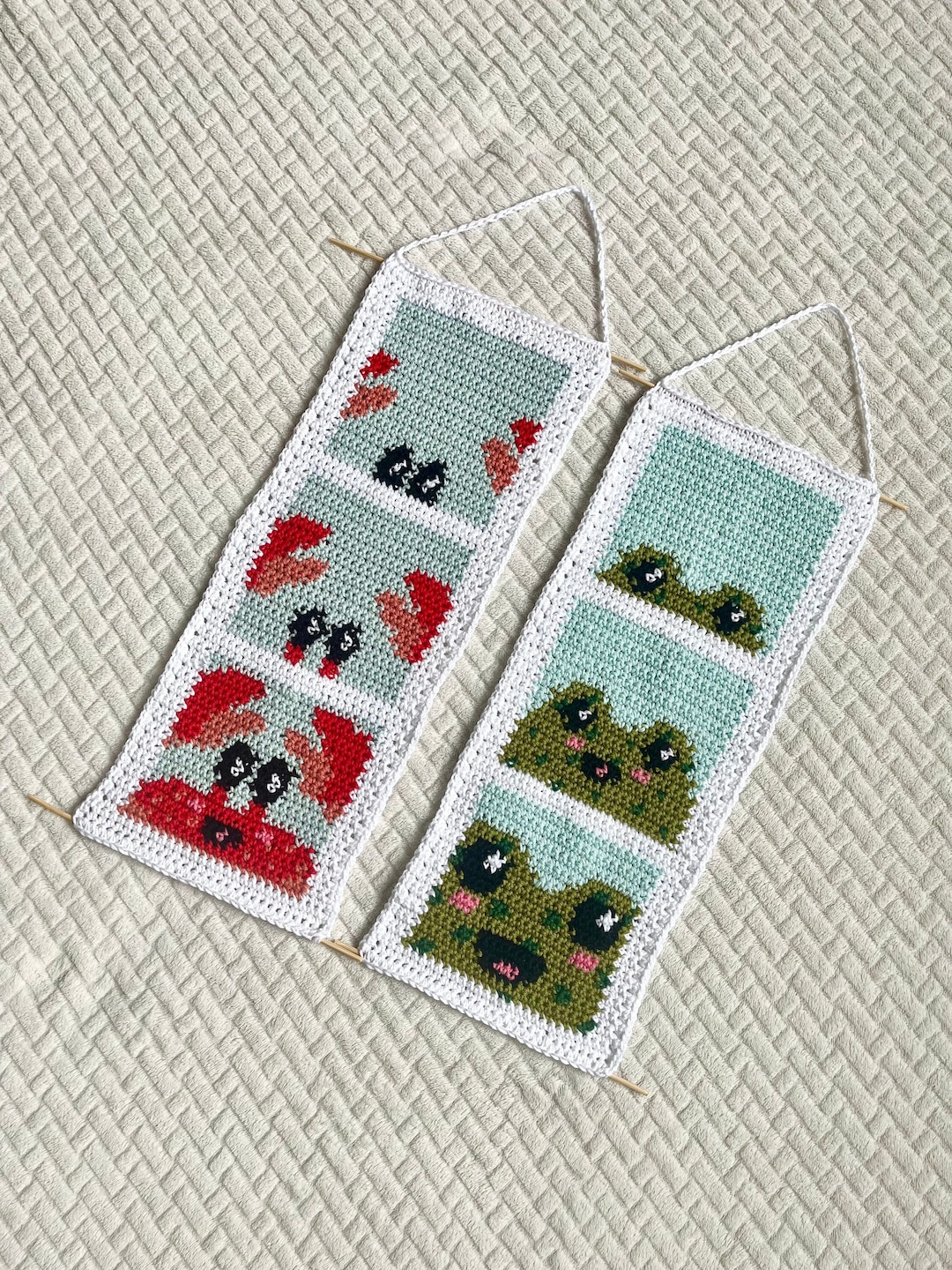 BUNDLE Cute Frog and Crab Photo Booth Crochet Tapestry Pattern Easy ...