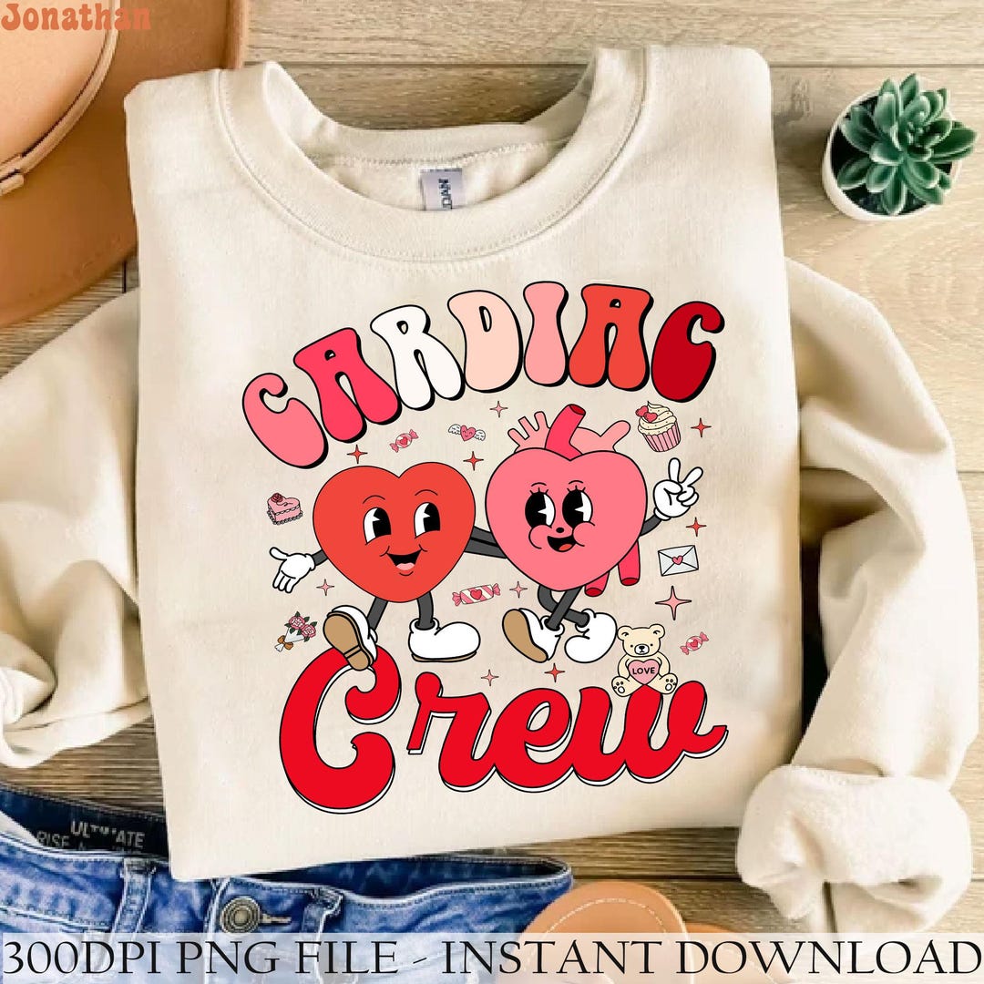 Cardiac Crew Valentine Png, CHD Awareness Png, Heart Disease Awareness ...