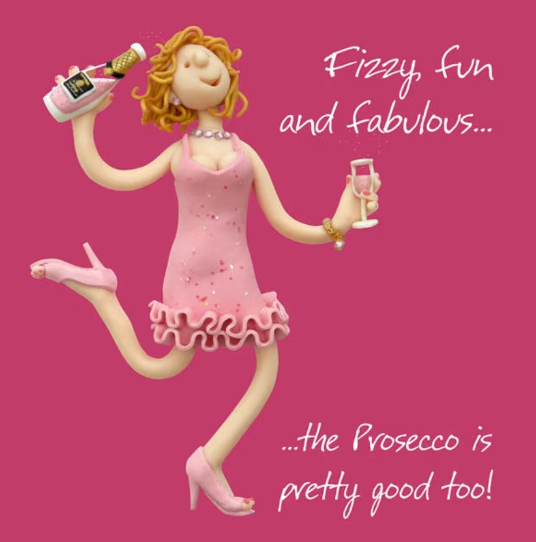 Happy Birthday, Card Fizzy, Fun and Fabulous... - Etsy