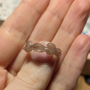 Mini Hamburger and Hot Dog Ring. Sterling Silver Unique Jewelry. 80s ...