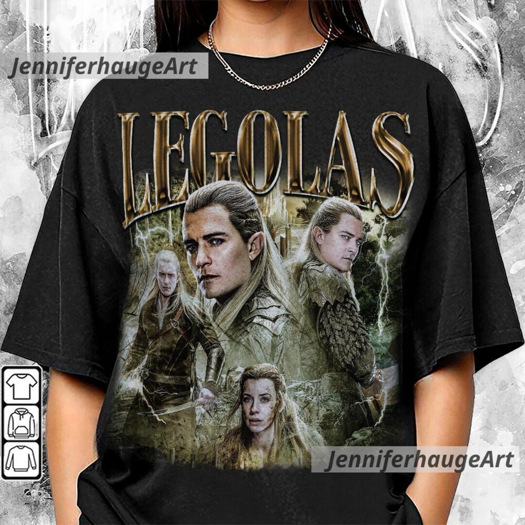 Legolas the Lord of the Rings Retro 90s Shirt Bootleg Movie - Etsy