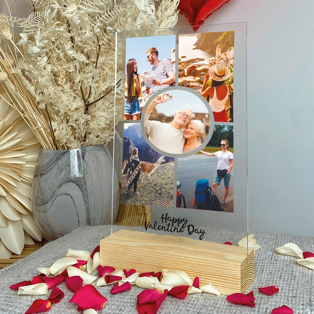 Photo Collage Personalized Photo Plaque Custom Plaque - Etsy