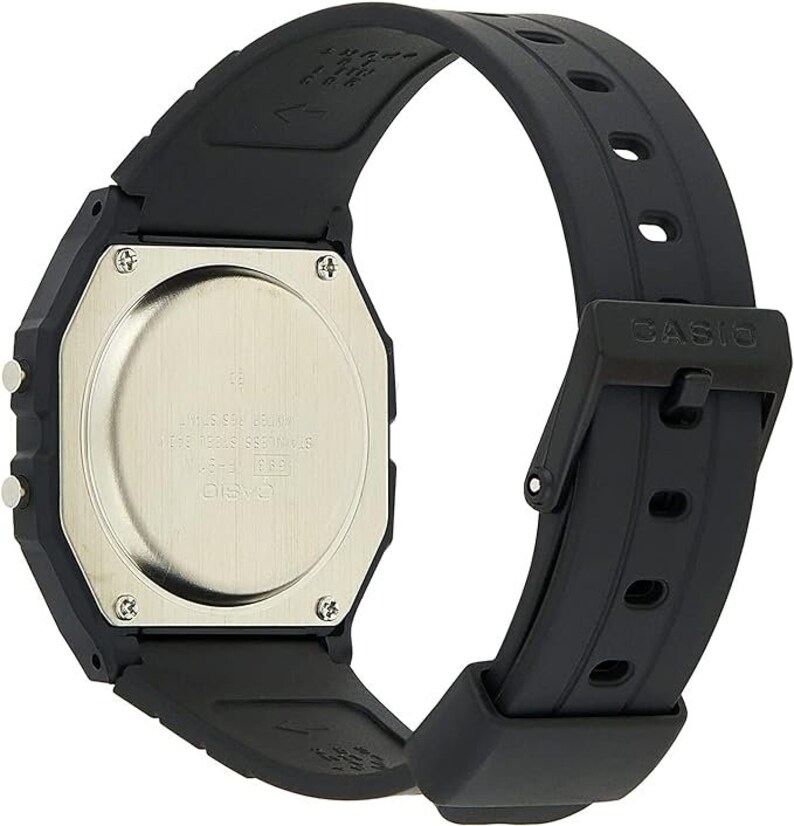 Casio Men's Classic Digital Watch With Resin Strap in Black Water ...