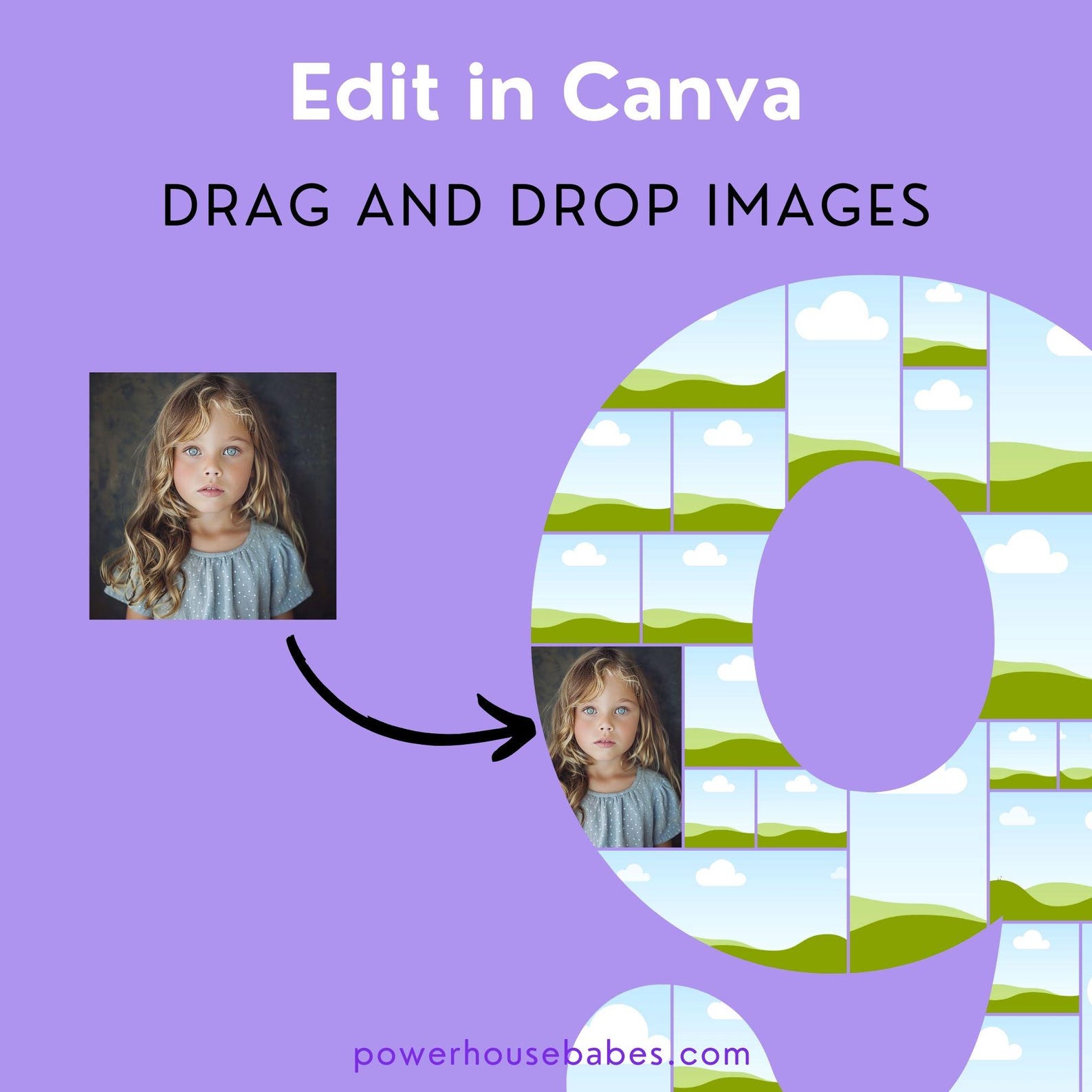 9th Birthday Photo Collage, Ninth Year Collage, Kids Photo Collage, 9th ...