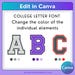 College Letter Fonts, College Font Svg, Chenille Letter, Sport Font ...