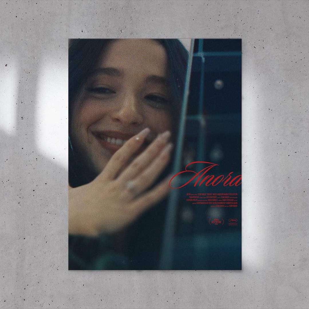 Anora Poster Digital Download, Original Design, Printable Wall Art ...