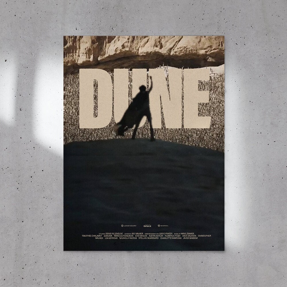 Dune Poster Digital Download, Original Design, Printable Wall Art ...