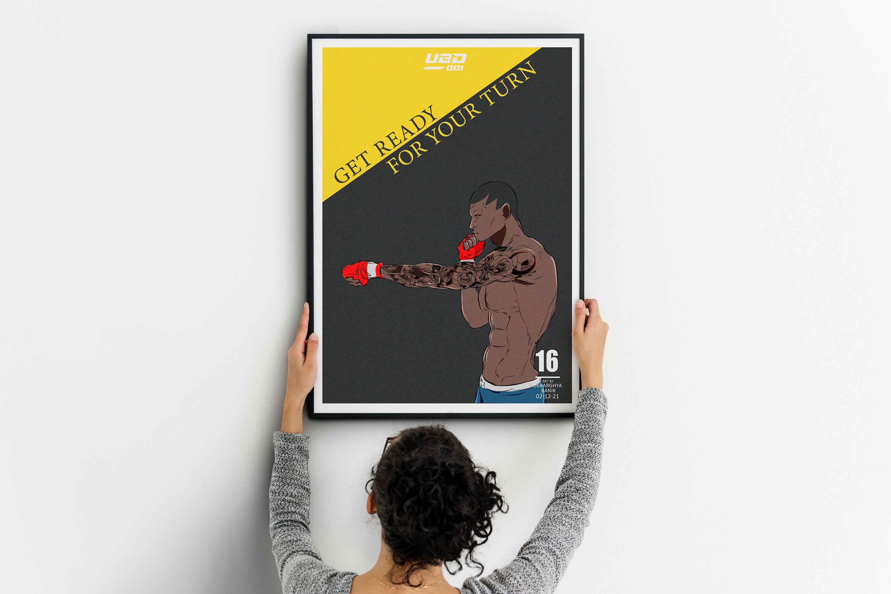 Sports MMA Fighting Posters Digital Printable Anime Wall - Etsy