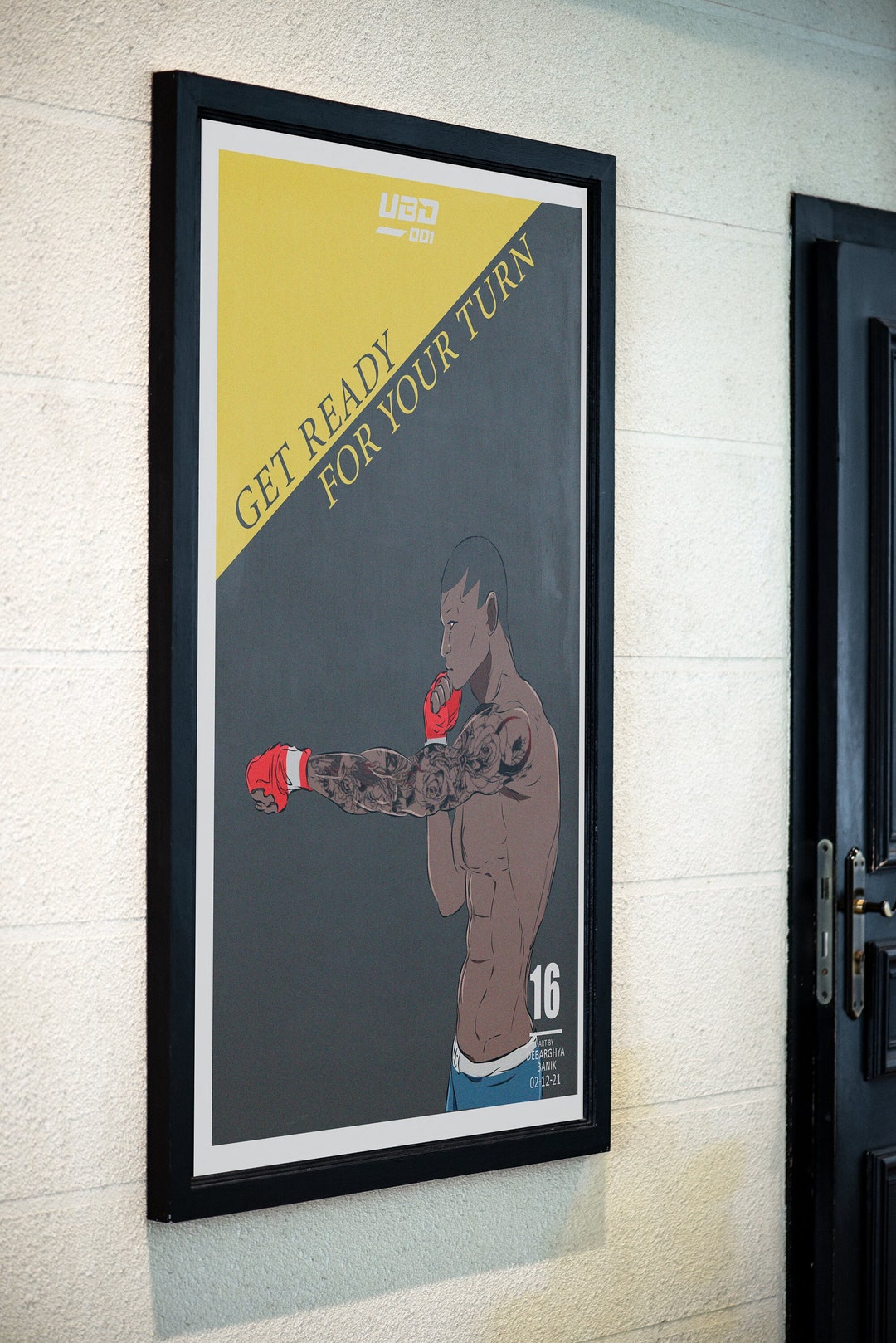 Sports MMA Fighting Posters Digital Printable Anime Wall - Etsy